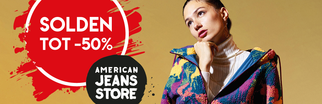 SALE IS ON! • American Jeansstore